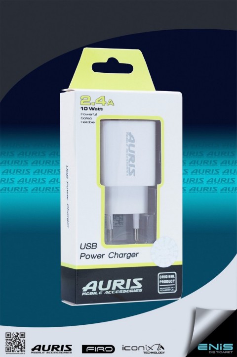 AURIS USB ŞARJ BAŞLIĞI - 12.71 TL + KDV