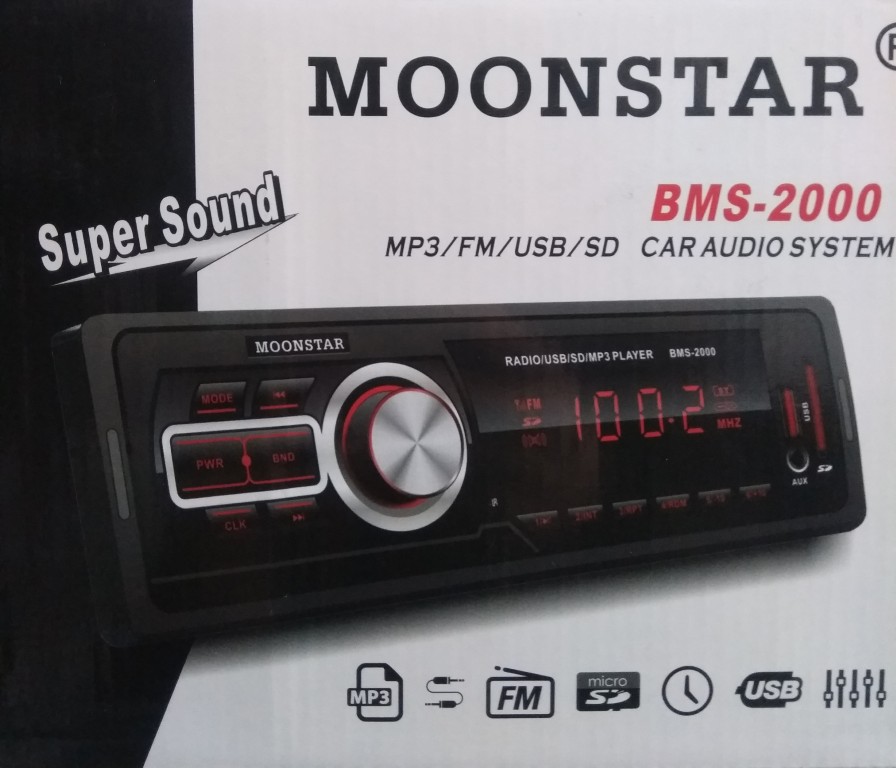 MOONSTAR BMS-2000 Oto Ses Sistemi - 0.00 TL + KDV