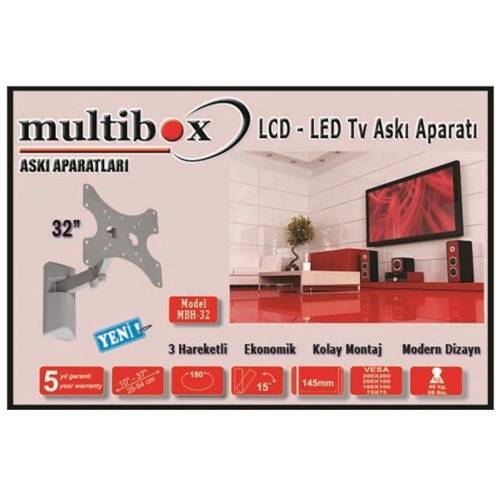 Multibox MBH-32 LCD-LED Tv Hareketli Askı Aparatı - 0.00 TL + KDV