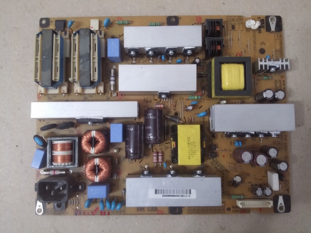 EAX61124201, EBJ60711104 LG 42LD450-ZA MODEL LCD TV 42" POWER BOARD ...