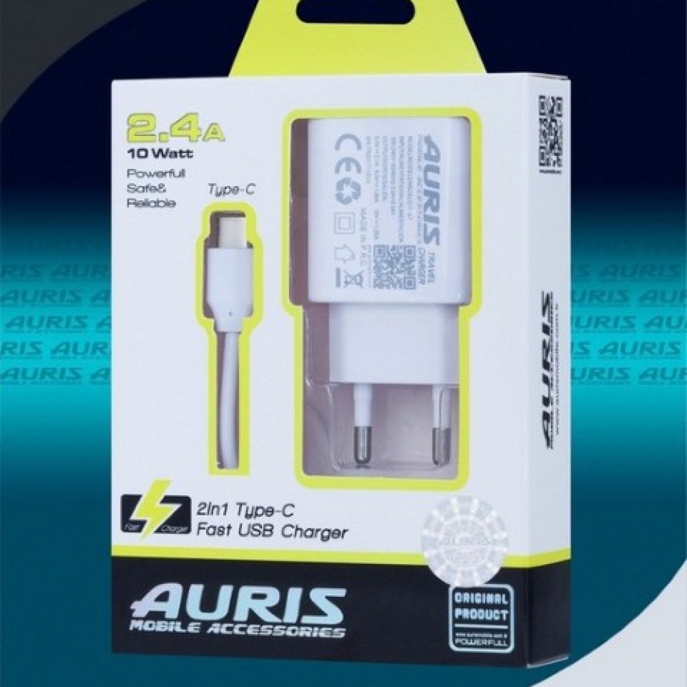 AURIS 2 IN1 TYPE-C FAST USB ŞARJ CİHAZI - 29.66 TL + KDV